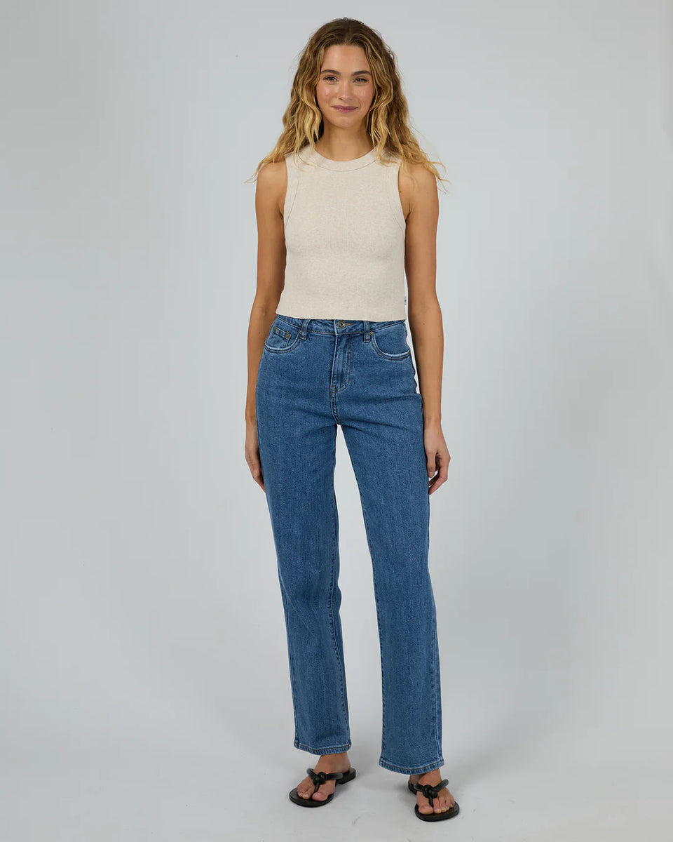 Pia Crop Tank - Oatmeal – Inland Surf Warragul